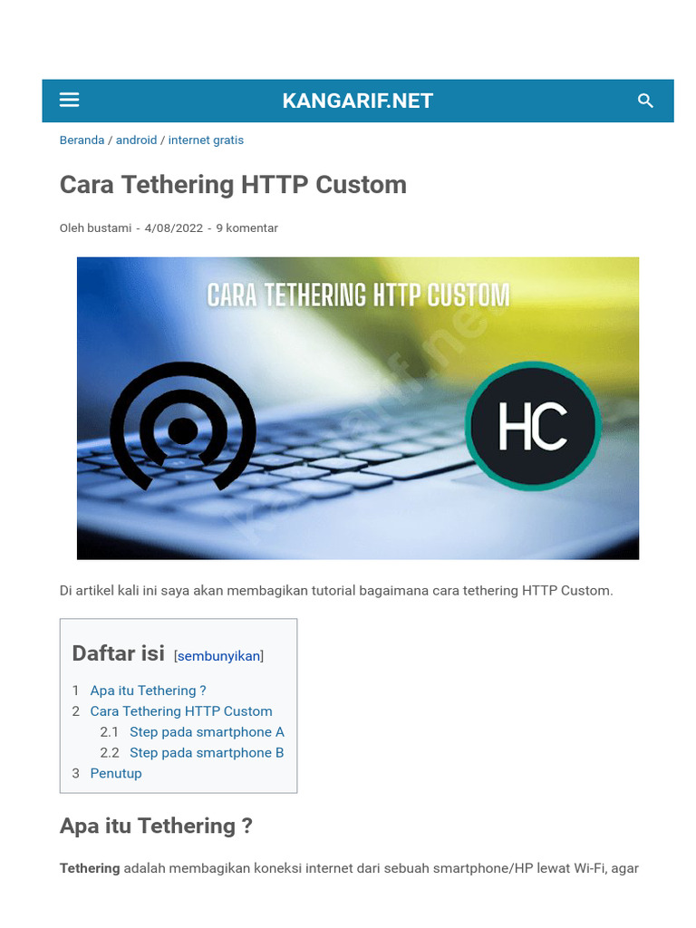 www-kangarif-net-2022-04-cara-tethering-http-custom-html_m=1 | PDF