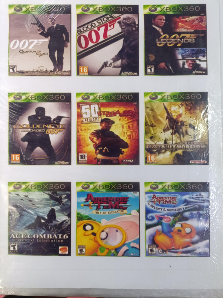 Catálogo Xbox 360 | PDF