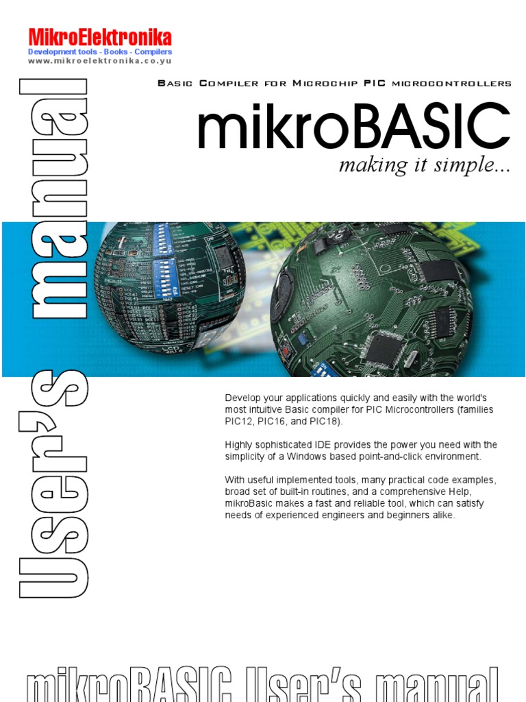 Mikrobasic Manual Files Center) | PDF | Data Type | Pic Microcontroller