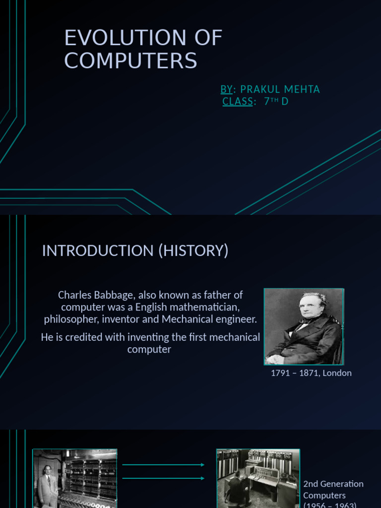 Evolution of Computers | PDF