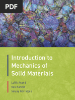 Mechanics of Solids Crandall | PDF