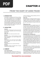 From The Diary of Anne Frank | PDF | Anne Frank