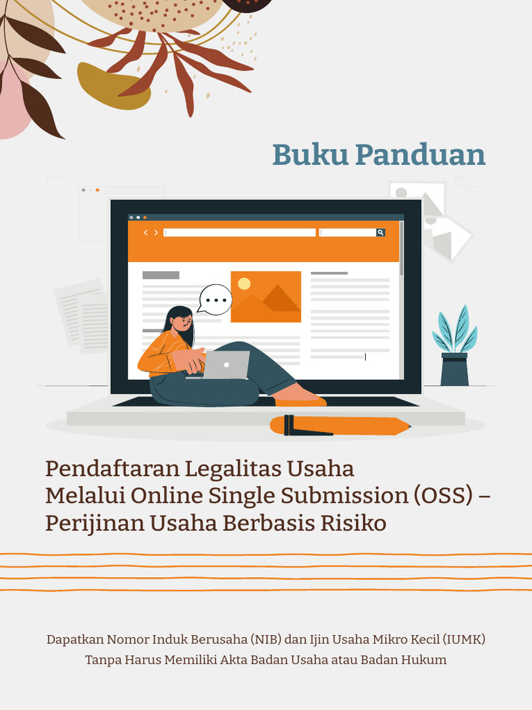 Buku Panduan Pendaftaran Via OSS Versi PDF | PDF