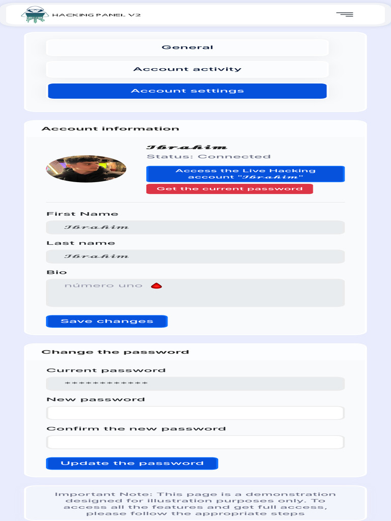 Hacking Panel V2 | PDF