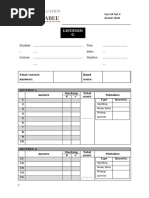 Cam 17 Test 4 Answer Sheet | PDF | International English Language ...