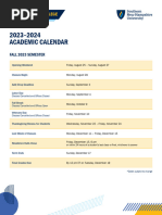 UCC Academic Affairs Academic Calendar 2024 - 2025 (General) - 0 | PDF ...