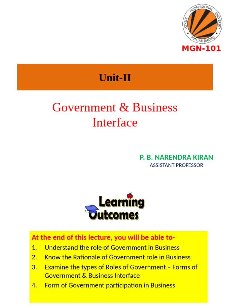 Government Roles in Business Interface | PDF | Business | Monopoly