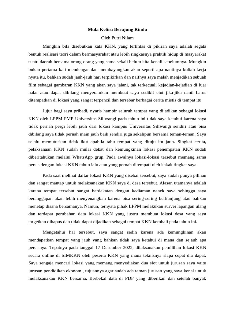 Kisah Inspiratif | PDF