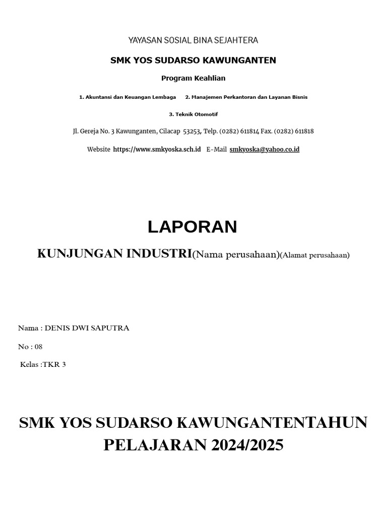 FORMAT_LAPORAN_KUNJUNGAN_INDUSTRI.doc_20250131_103532_0000 | PDF
