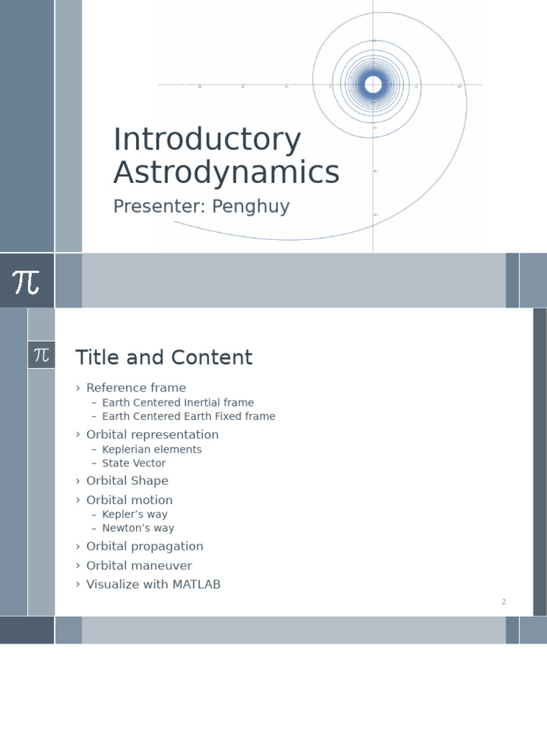 Introductory Astrodynamics | PDF | Orbit | Apsis