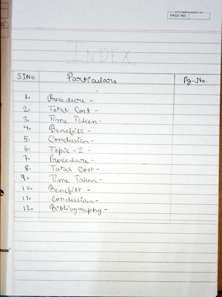 SUPW Project Topic 1 | PDF