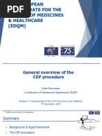 Questions Answers Qa How Use Cep Context Marketing Authorisation Application Maa or Marketing ...