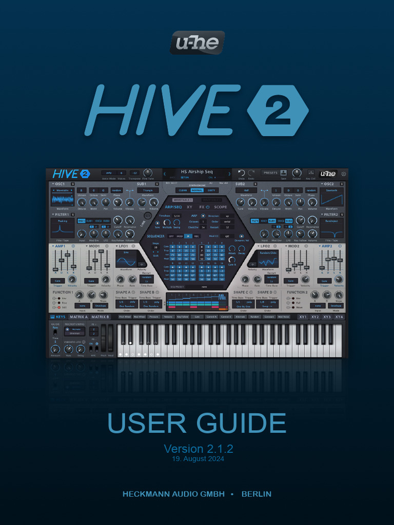 Hive User Guide | PDF | Computer File | Synthesizer