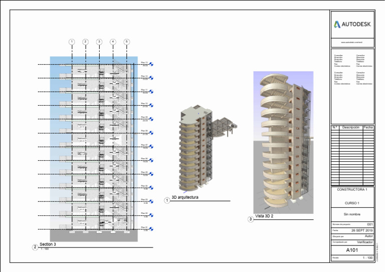 Diseño de Edificio en Revit | PDF