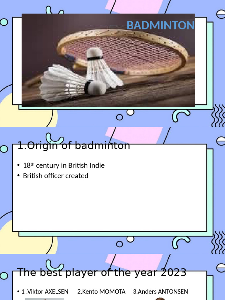 Badminton | PDF