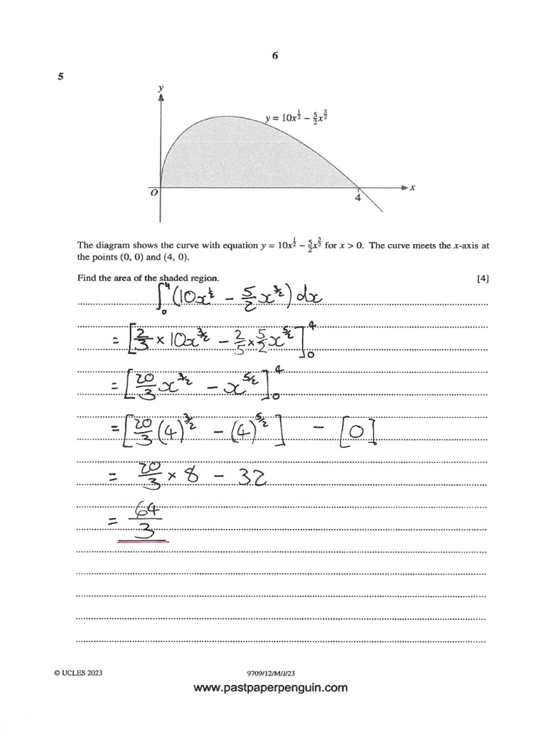 A Integration Areas | PDF