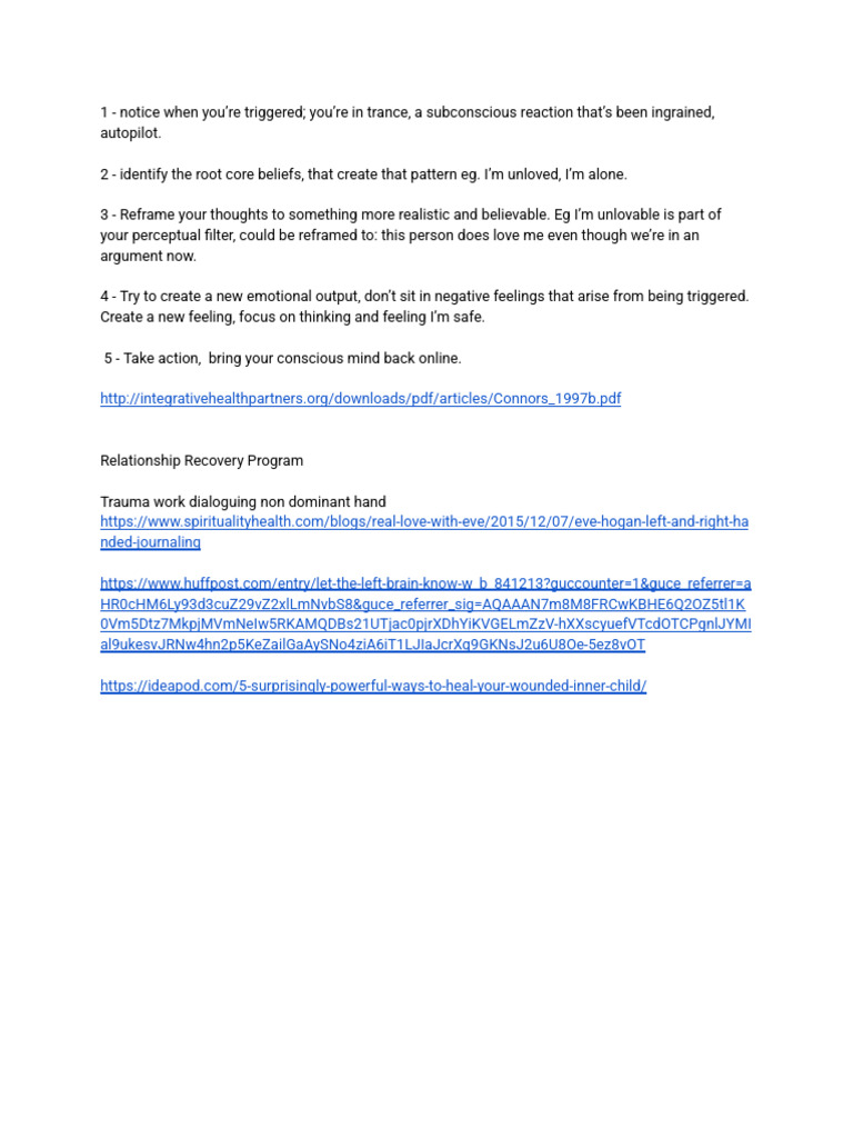Coping Tools | PDF