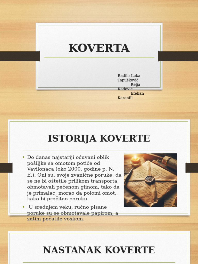 Koverta | PDF