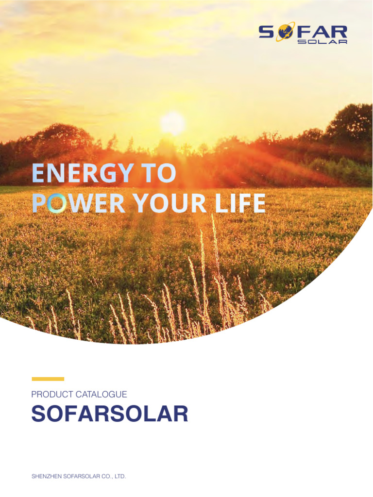 Sofar Inverter | PDF | Alternating Current | Direct Current