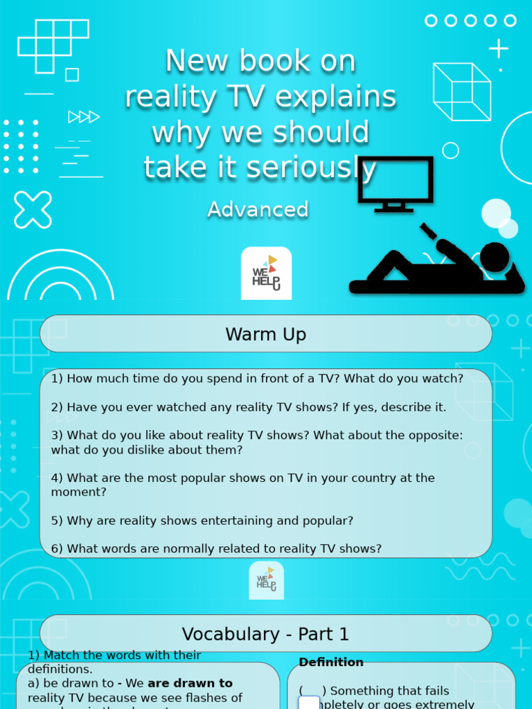 New book on reality TV explains why we should take it seriously ...