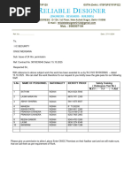 Non-Employee Duty Pass Application Form For The Oil and Natural Gas ...