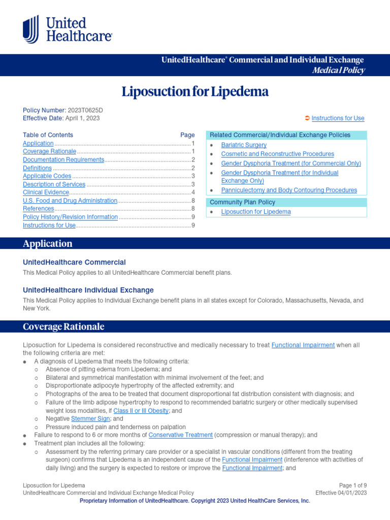 liposuction-lipedema | PDF | Obesity | Medical Specialties