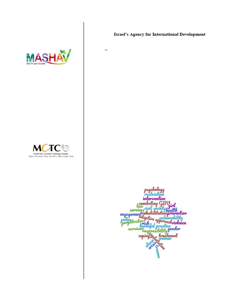 brochure Gender Based Violence 2024 | PDF | Violence | Domestic Violence