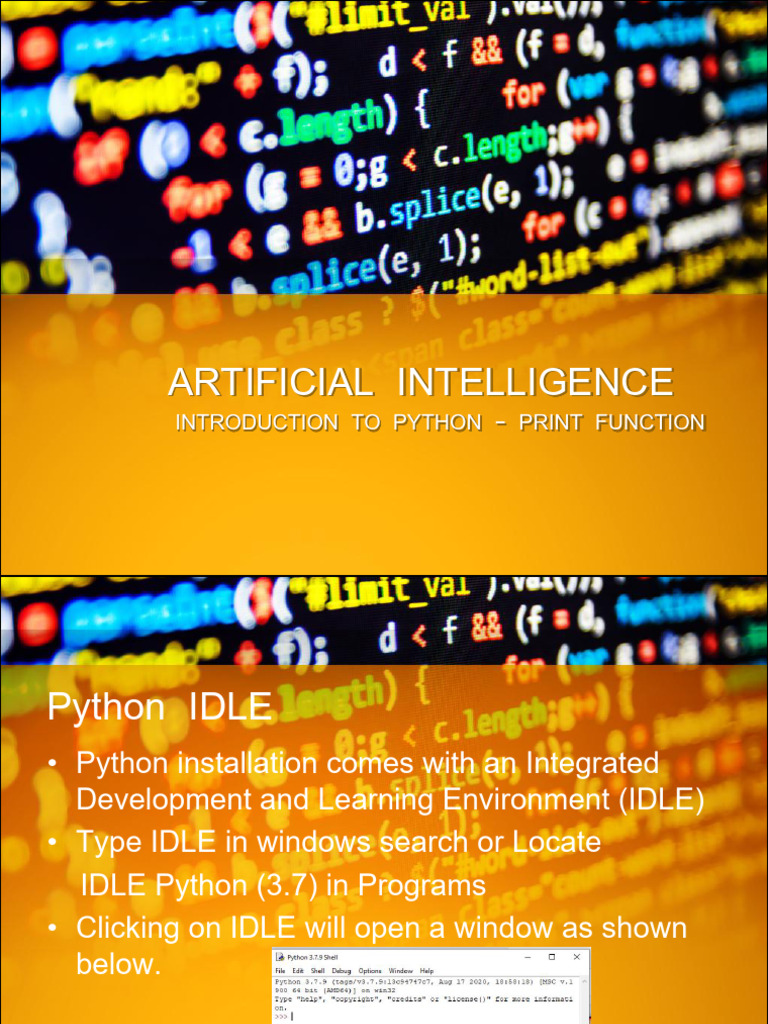 Ai | PDF | Python (Programming Language) | Scripting Language