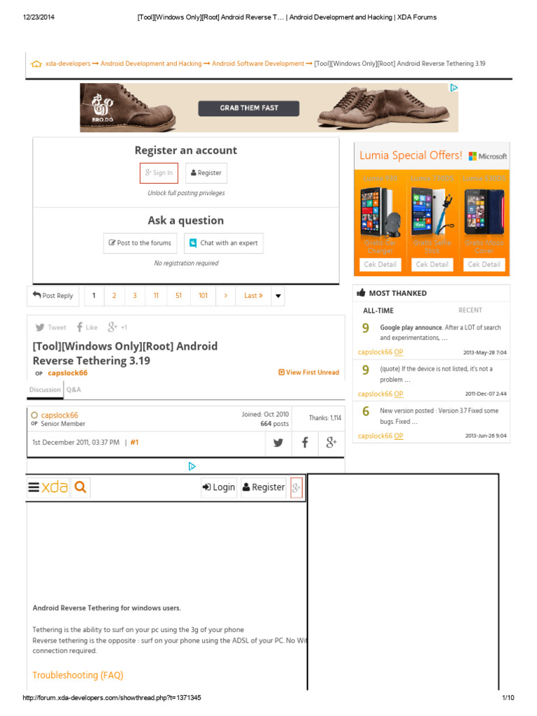 (Tool) (Windows Only) (Root) Android Reverse T - Android Development and Hacking - XDA Forums ...
