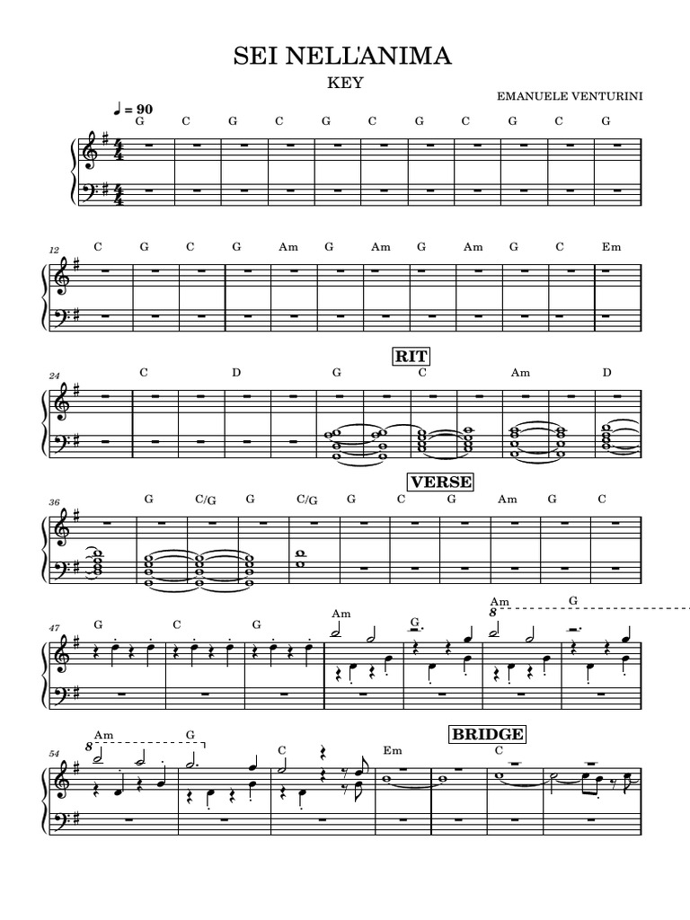 Sei nell'anima KEYS copia | PDF