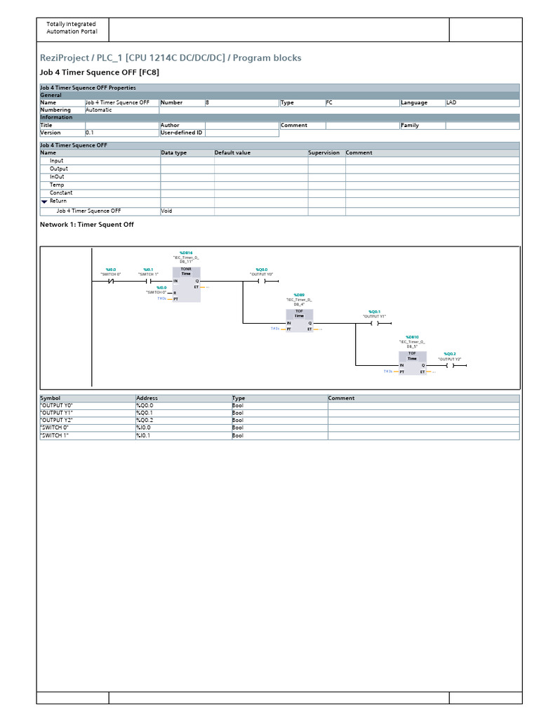 Job 4 Sequence OFF | PDF | Computer Engineering | Computing
