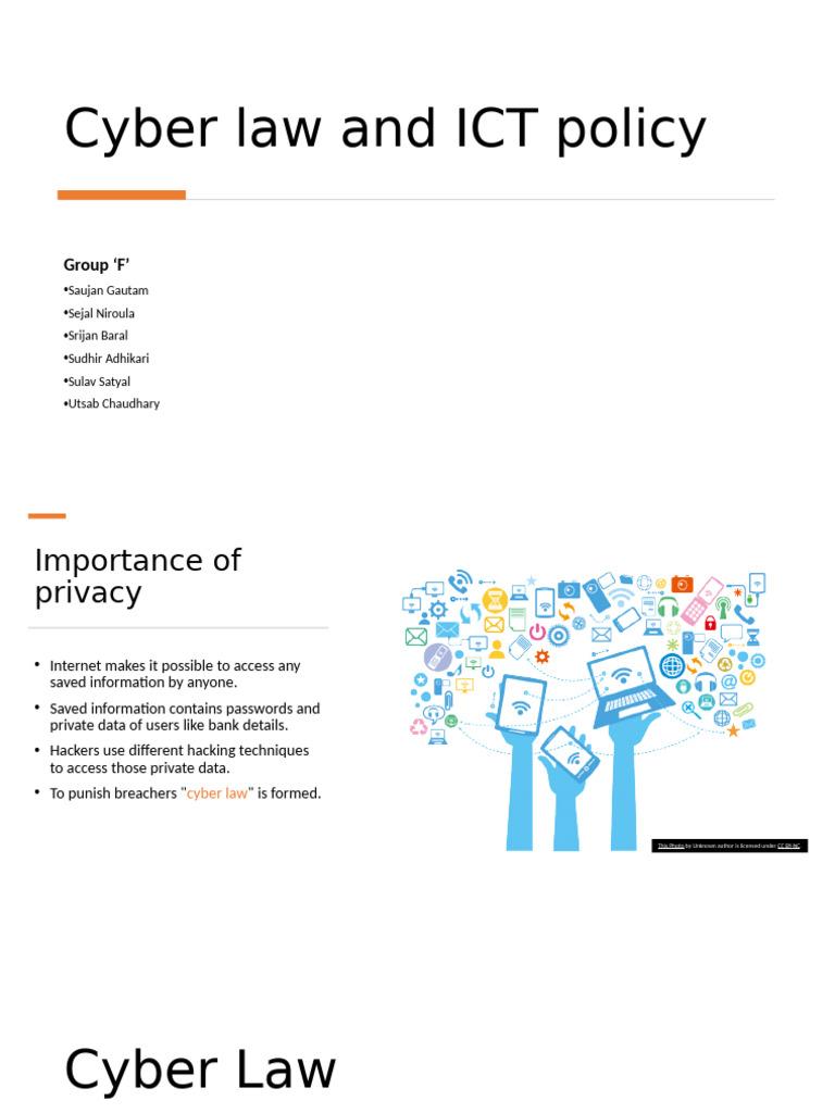 Cyber Law and Ict Policy | PDF | Cybercrime | Privacy