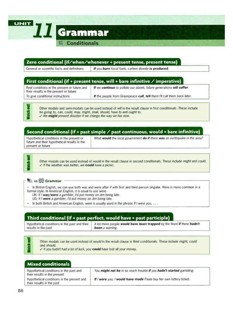 Conditionals Advanced K9 | PDF
