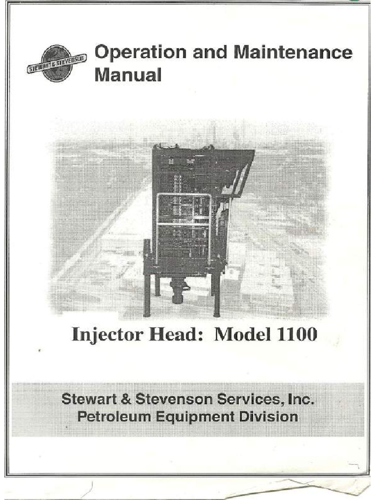 Operation and m. Injector Head 1100_compressed | PDF