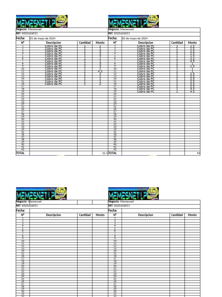 new libro de ventas | PDF