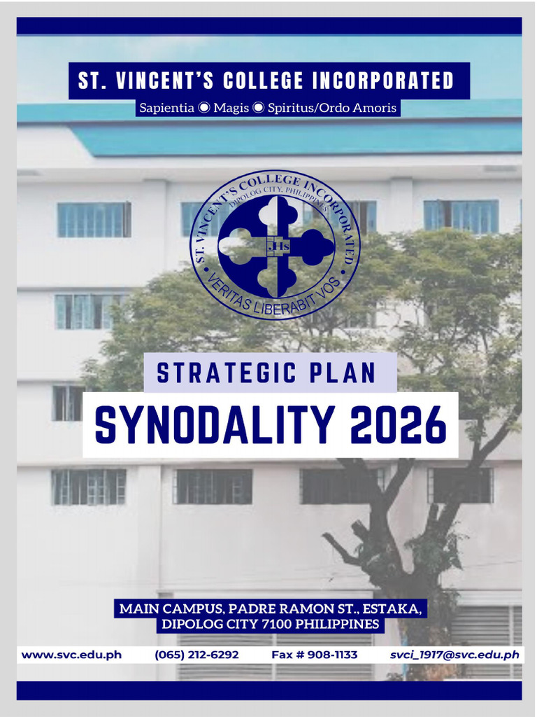 SVCI Strategic Plan 2023-2026 | PDF | Strategic Planning | Swot Analysis