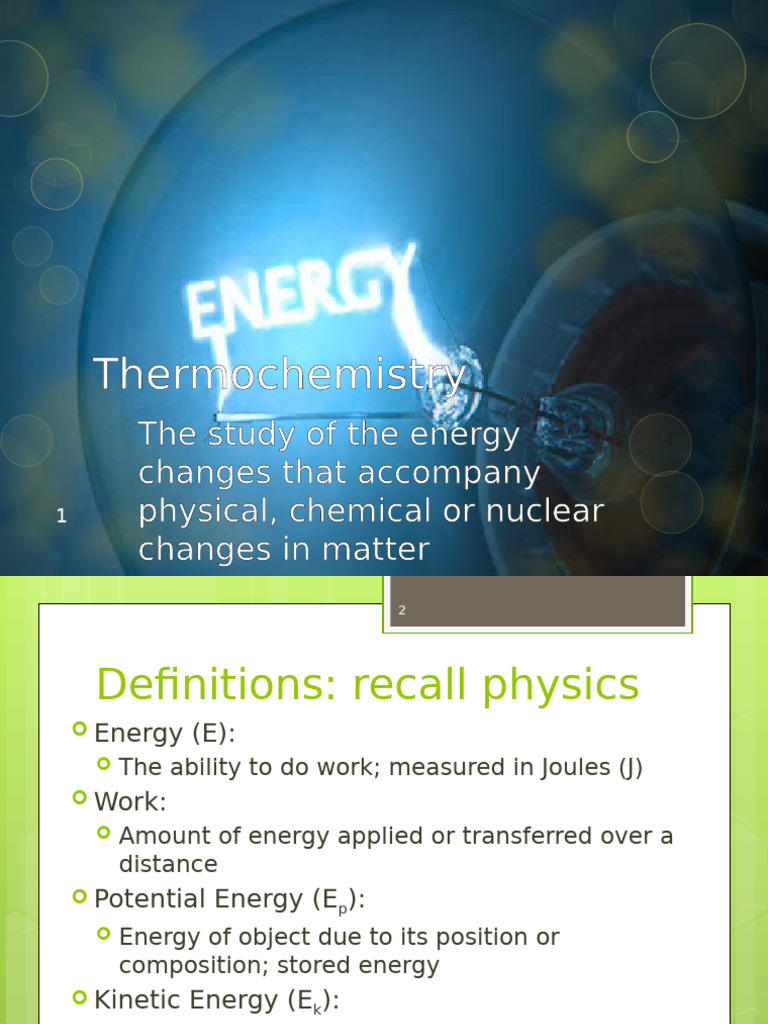 4U Heat Enthalpy Hess Notes Teacher12 | PDF | Heat | Enthalpy