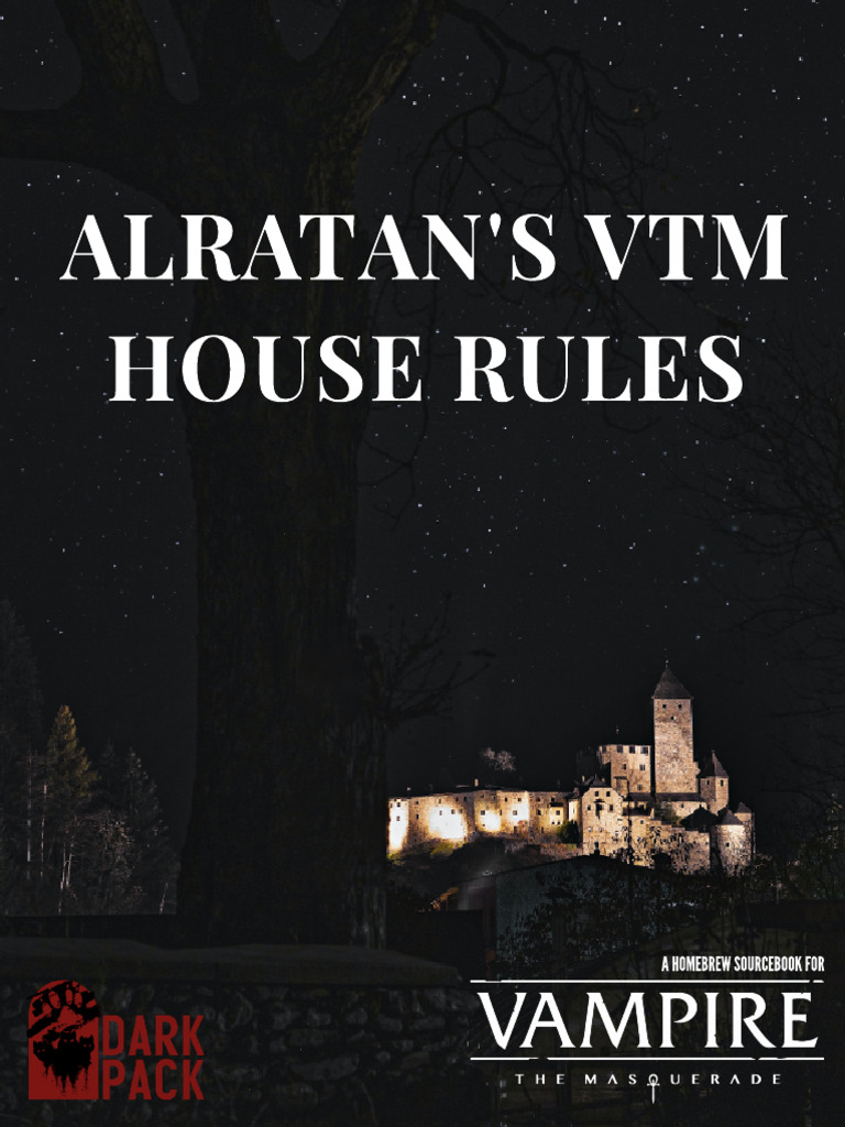 Alratan - S VTM House Rules | PDF