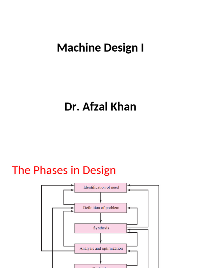 Lecture 3 Machine Design I | PDF | Engineering Tolerance | Strength Of Materials