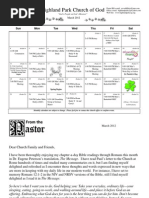 Daniel Fast Calendar | PDF | Fasting | Prayer