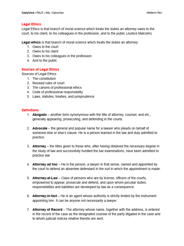 Pale MT Rev | PDF | Lawyer | Practice Of Law