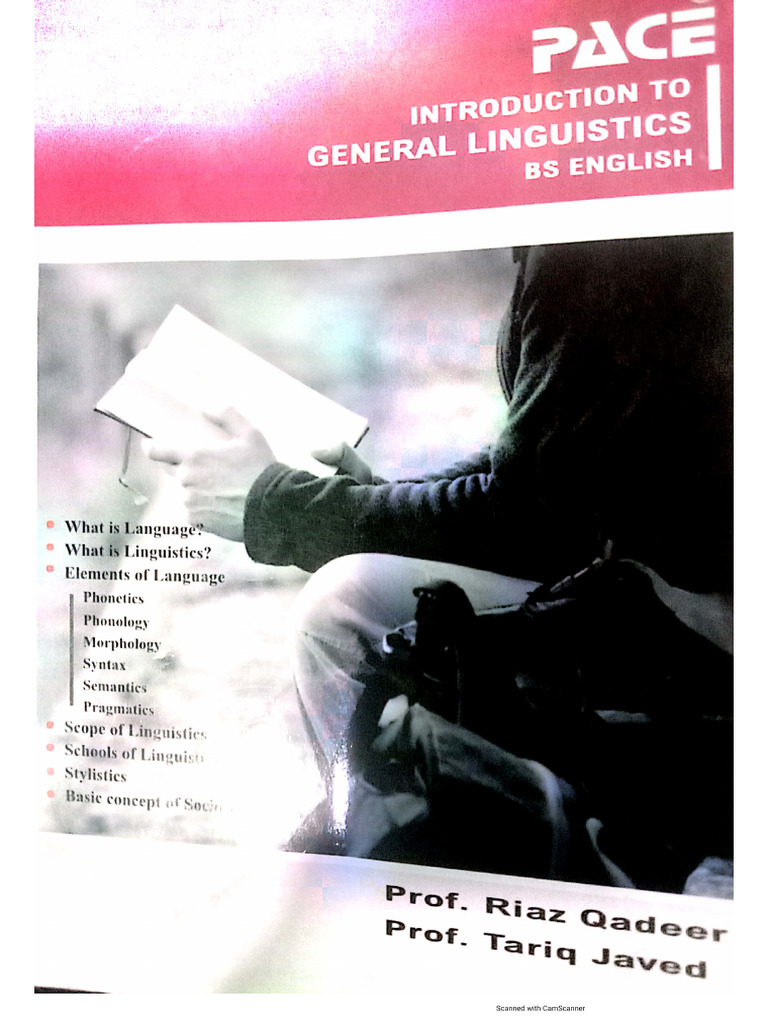 Pace Introduction To Linguistics | PDF