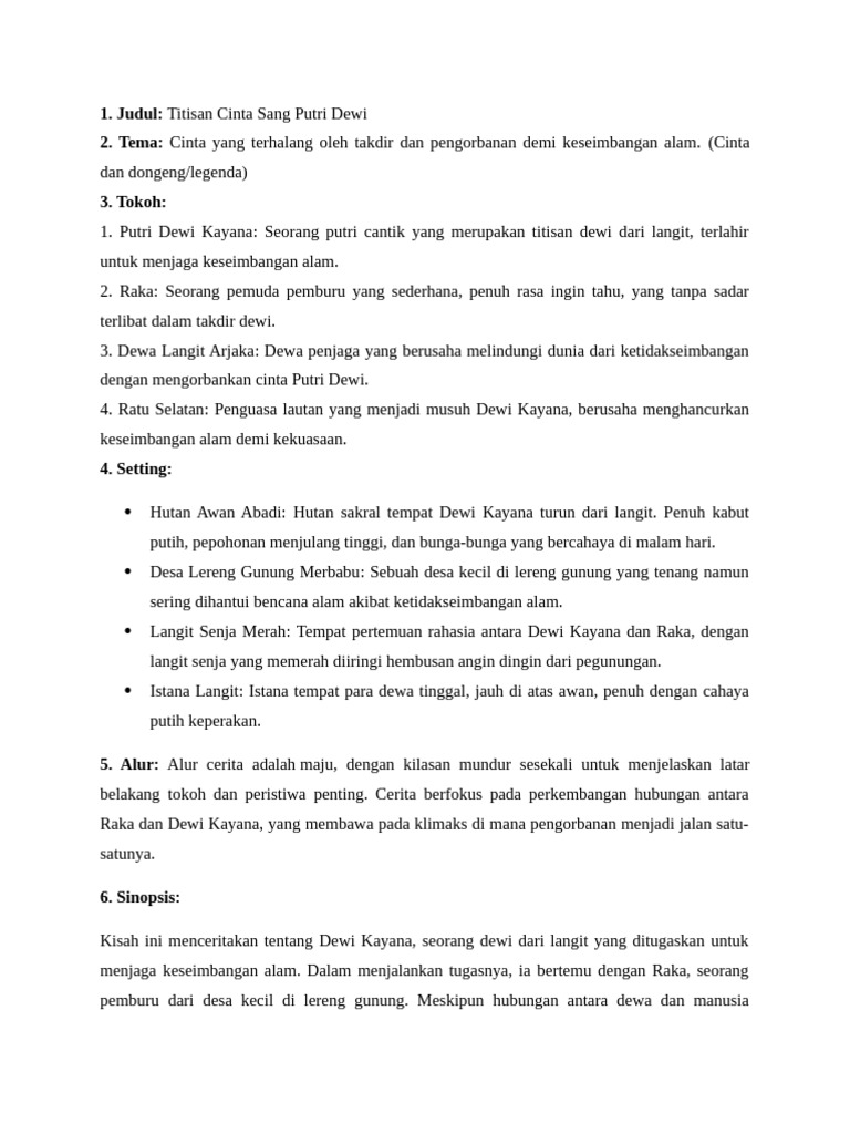 Ratih Naskah Skenario | PDF