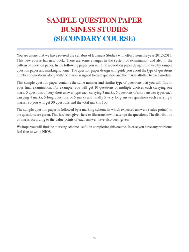 Sample Question Paper (1) | PDF | Limited Liability Partnership ...