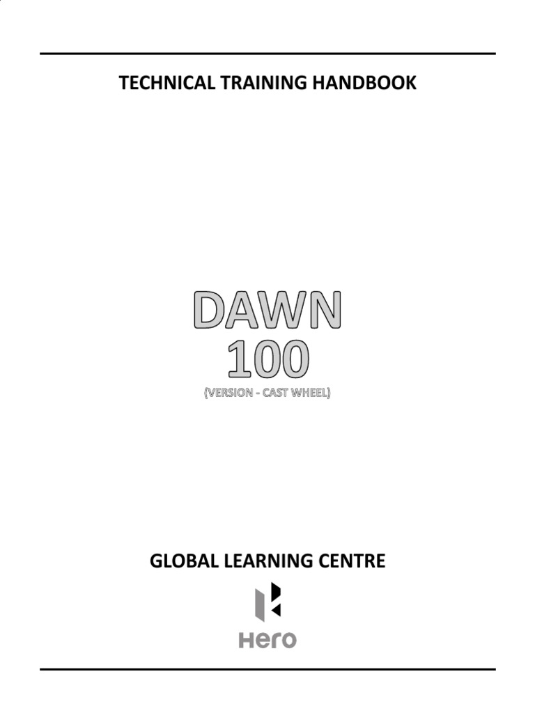 Shop Manual 100 CC Eco Deluxe | PDF