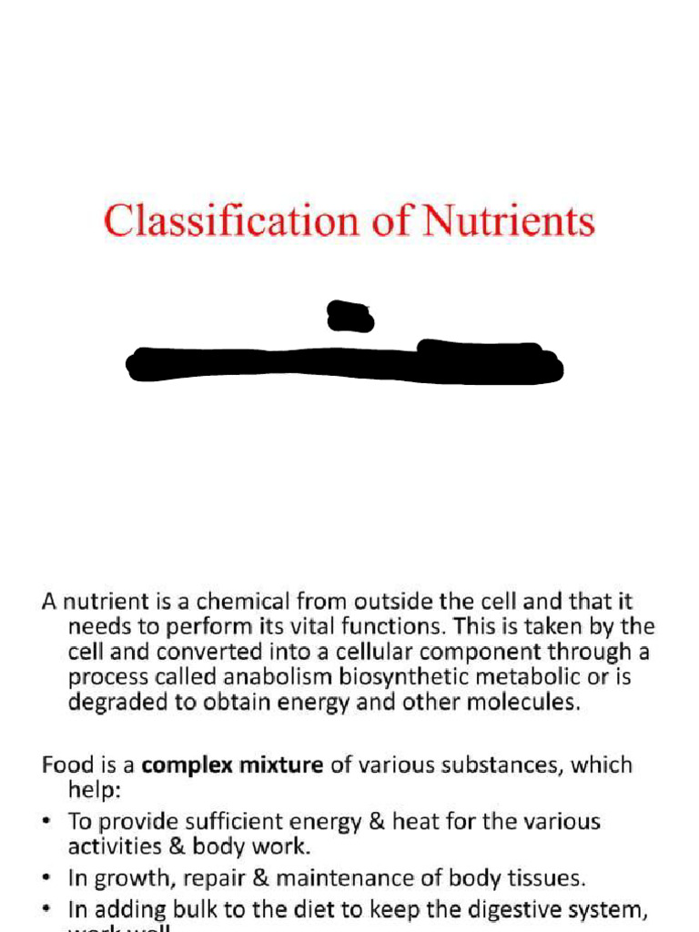 Classification of Nutrients.app_adirwq | PDF