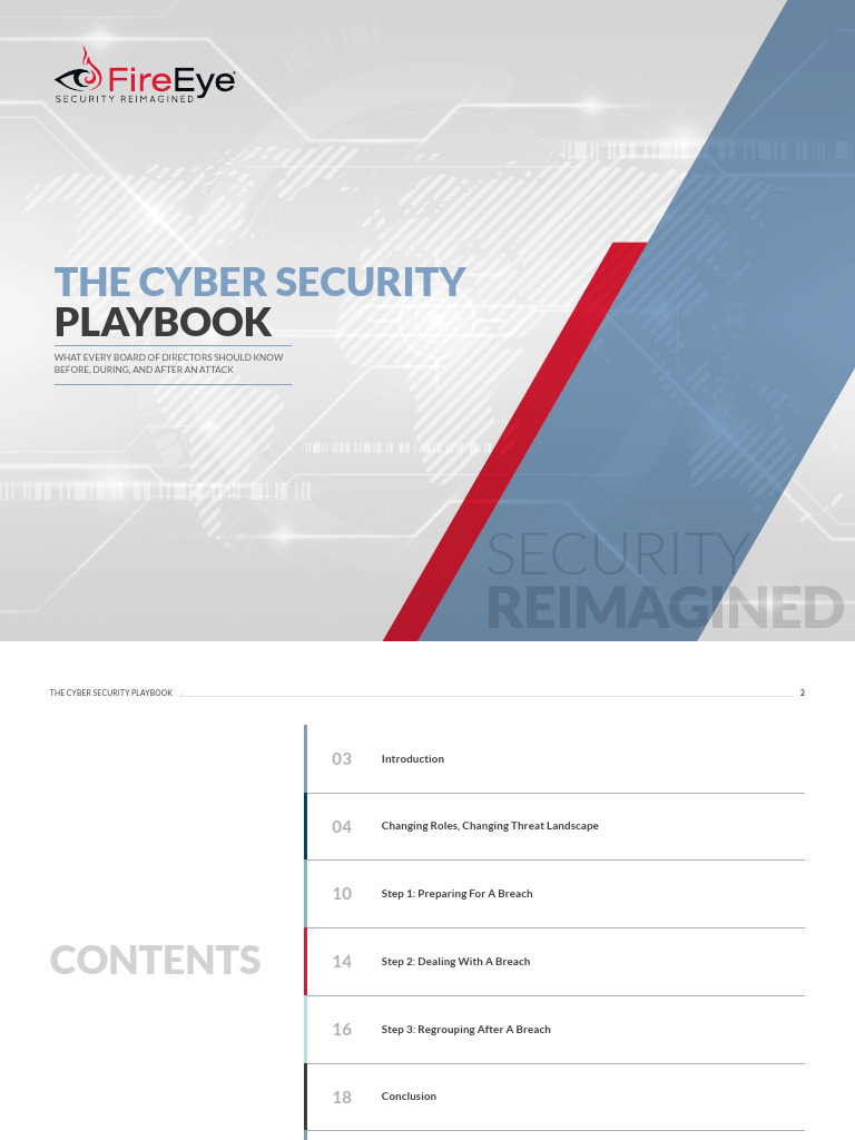 Eb Cyber Security Playbook | PDF | Computer Security | Security