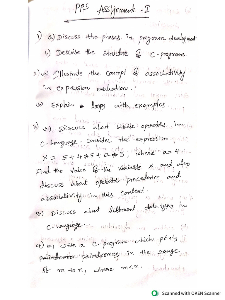 PPS Assignment 1 | PDF