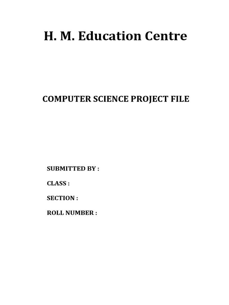 Class XI CS Practical File 2024-25 Compressed[1] | PDF | Software Engineering | Computer Programming