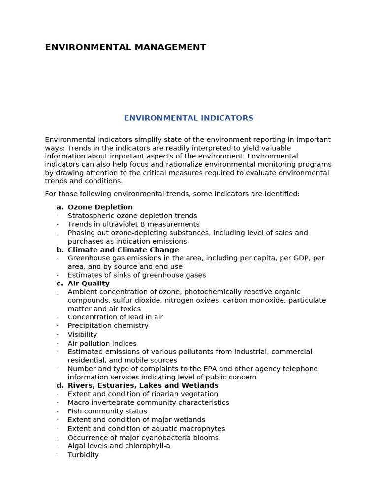 Environmental Management | PDF | Life Cycle Assessment | Environment